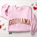 Cute Godmama Sweatshirt,godmama Gift,godmother Sweater, Godmama Sweater ...