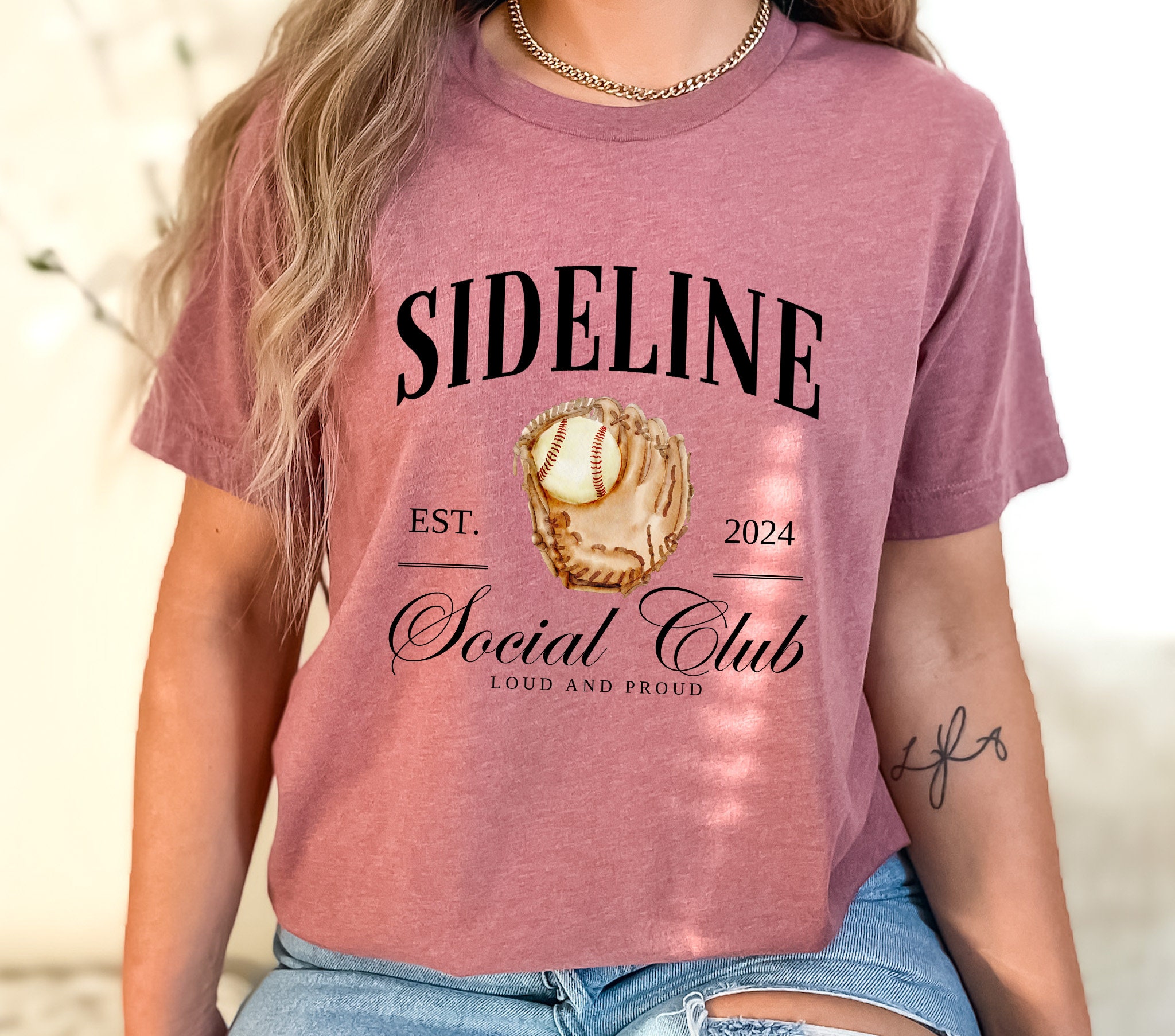 Baseball Fan Shirt, Sideline Social Club Shirt, Mom Club Shirt ...