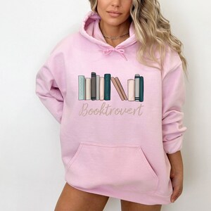 Booktrovert Sweatshirt, Bookish, Cute Book Sweater, Bookish, Bookworm ...