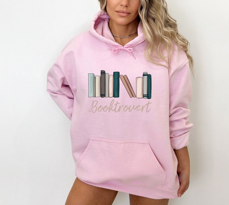 Booktrovert Sweatshirt Bookish Cute Book Sweater Bookish - Etsy
