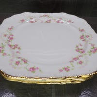 Vintage Pope Gosser Tea Cup and Saucer Set FLORENCE - Etsy