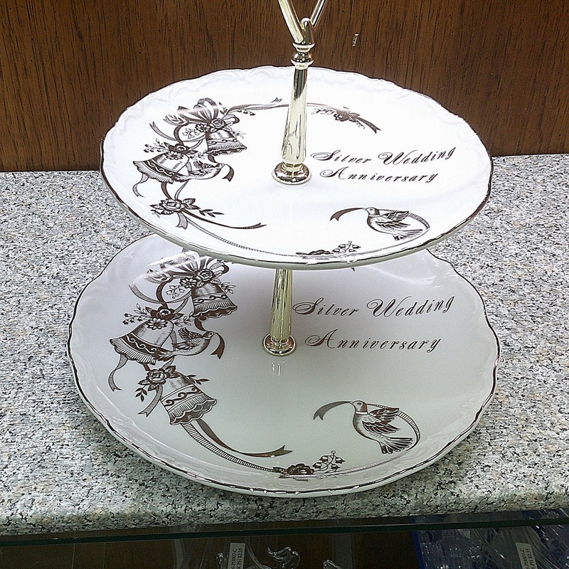 Tidbit Tray Silver - Etsy