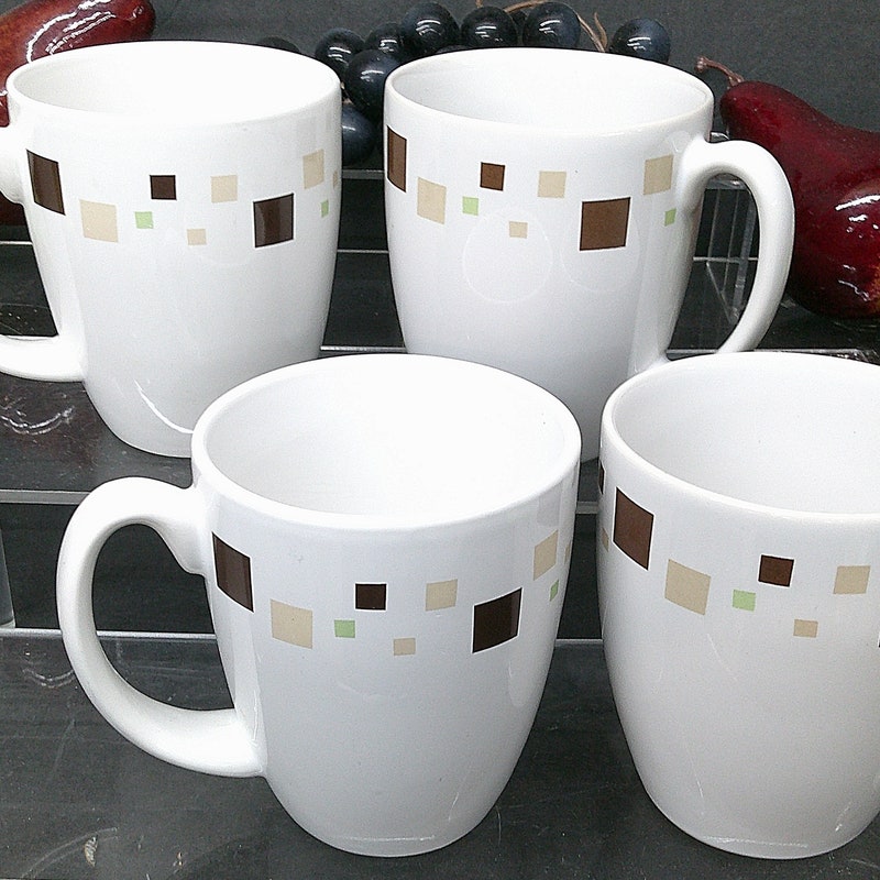 Square Mugs - Etsy