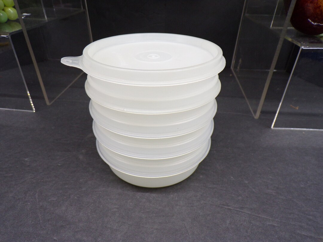 2304 Tupperware Stackable Vintage Condiment Containers, 882-12, Made in ...