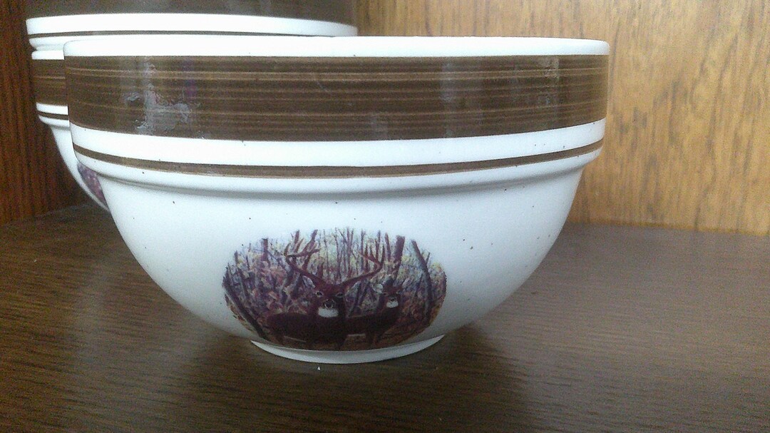 2412 Folkcraft Whitetail Buck Vintage Stoneware by Scotty Z for Cabelas ...