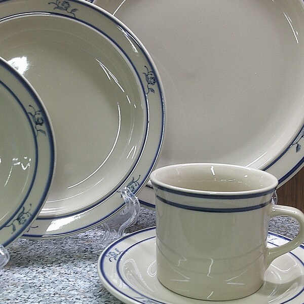 Blue Band Dinnerware - Etsy