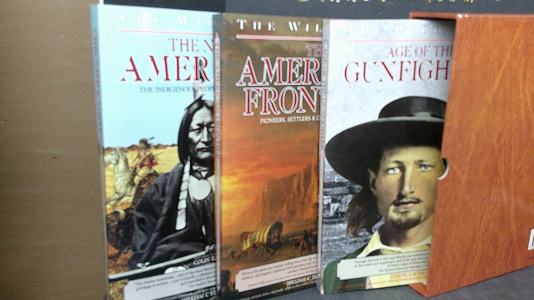 2403 the Wild West Box Set Vintage Books - the Native Americans, the ...