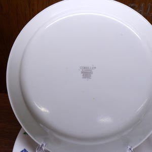 2501 Corelle Quilt Pattern Dinnerware 12 Pc Set - Red Hearts & Blue ...