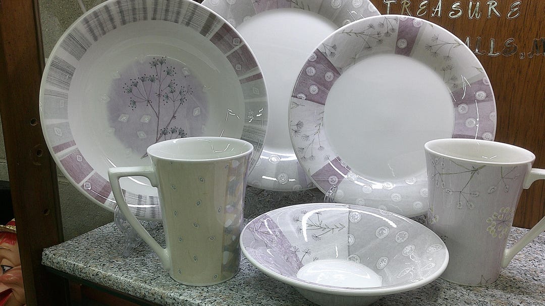 2408 Portmeirion Dawn Dinnerware by Julie Ingham Made in Britain ...
