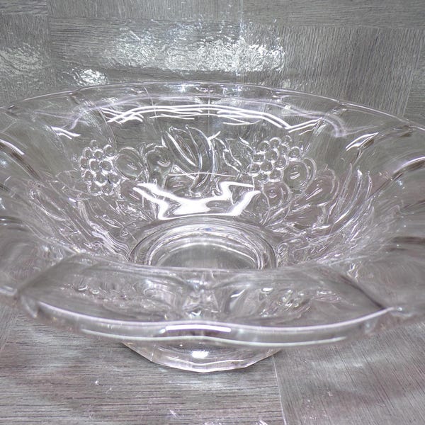 Footed Fruit Bowl Vintage - Etsy
