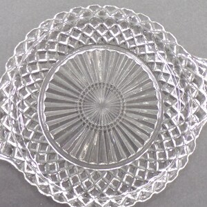 2210260 Vintage Pair Diamond Cut Criss Cross Pattern Serving - Etsy