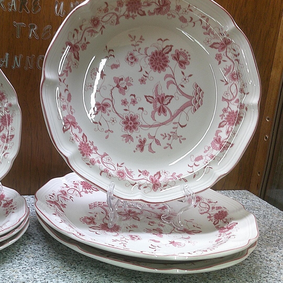2409 FW Woolworth New York Beautiful Pink Mauve Vintage Stoneware ...