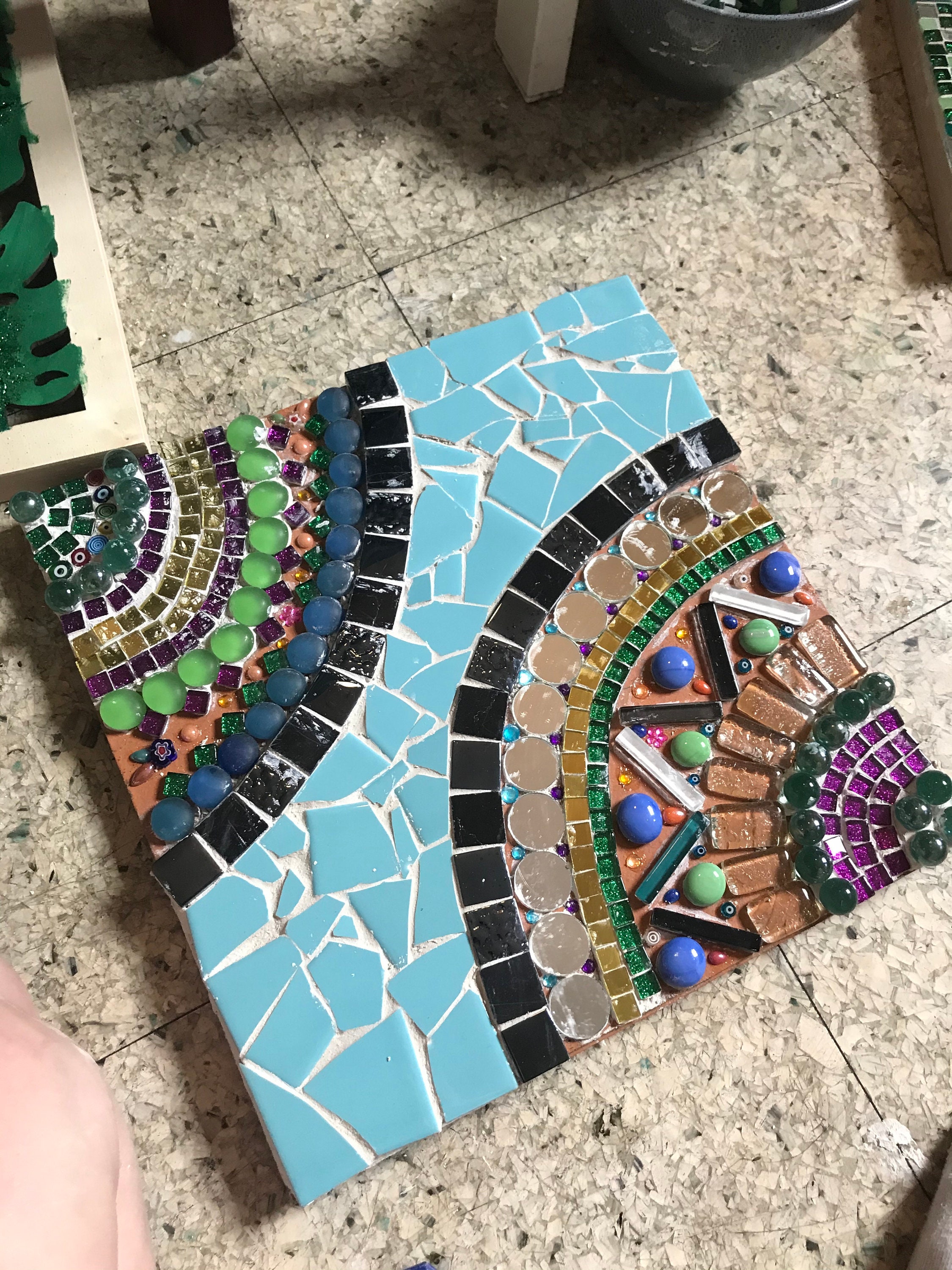34x34cm Custom Mosaic Tile - Etsy