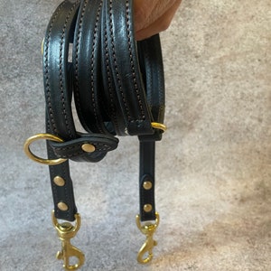 Multi Purpose Dog Leash Leather 8 Ft - Etsy
