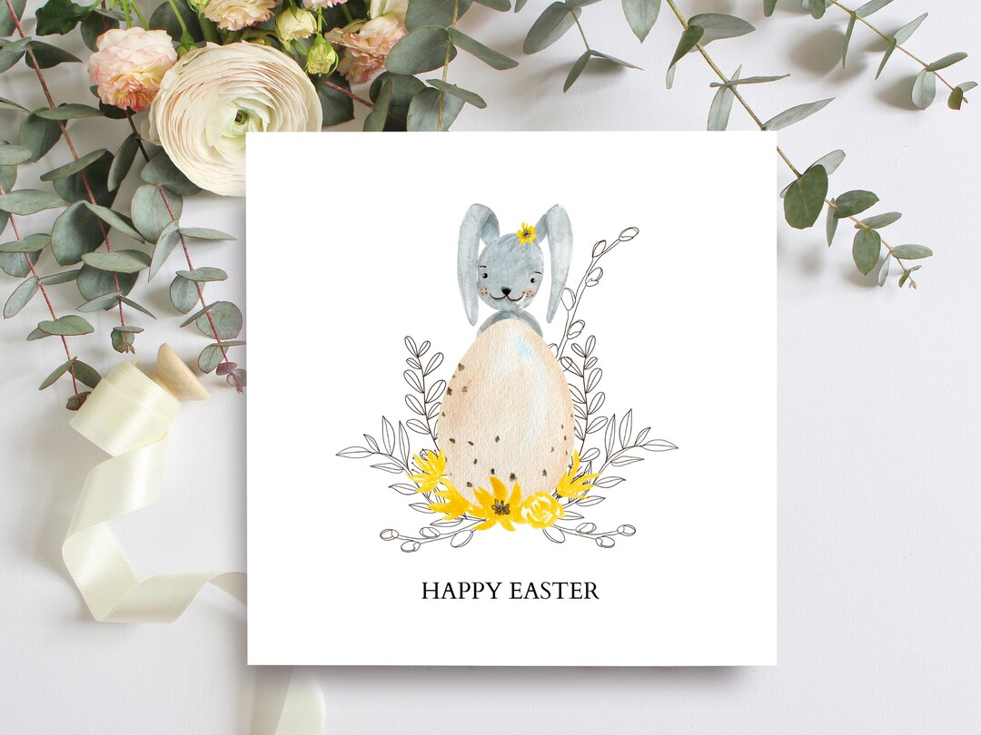 Happy Easter Card for Friend, Sister, Parents, Neighbour and Family ...