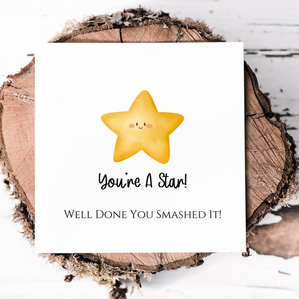 Star Well Done - Etsy