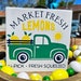 Wooden Market Fresh Lemon Sign for Tiered Tray Lemon Farm - Etsy