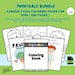 Coloring Pages for Kids Printable Bundle, 1081 Pages, Coloring Sheets ...