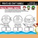 Printable Craft for Kids / Pirate Kid Craft Bundle / Activity Sheets ...