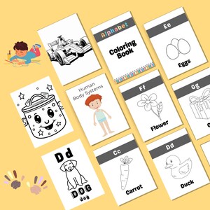 Coloring Pages for Kids Printable Bundle, 1081 Pages, Coloring Sheets ...