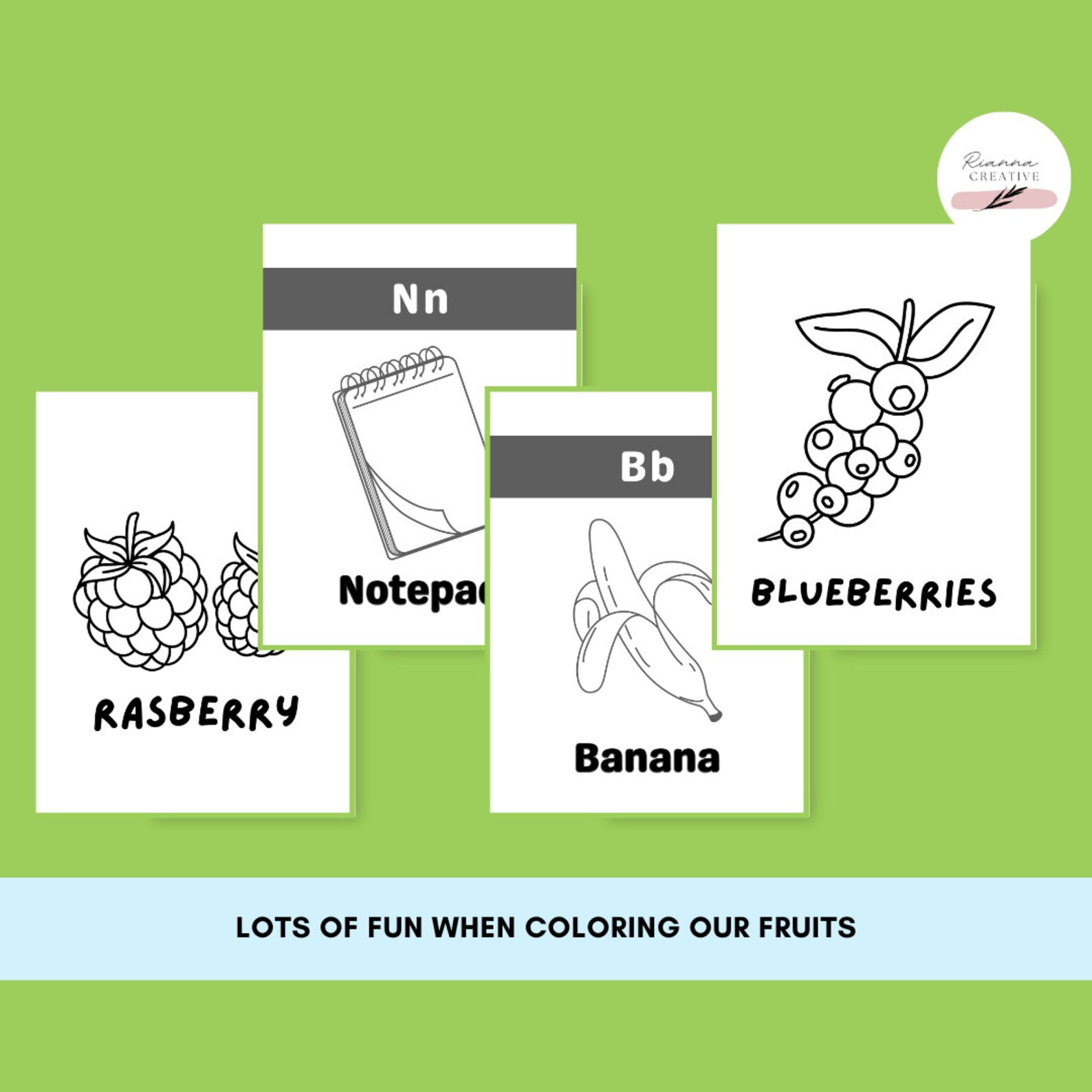 Coloring Pages for Kids Printable Bundle, 1081 Pages, Coloring Sheets ...