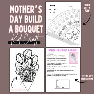 Mother's Day Printable PDF Activities Bundle for Kids Fun and Creative ...