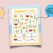 Summer Word Search Printable / for Kids / Maze / I Spy / 4 Pages / PDF ...