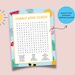 Summer Word Search Printable / for Kids / Maze / I Spy / 4 Pages / PDF ...