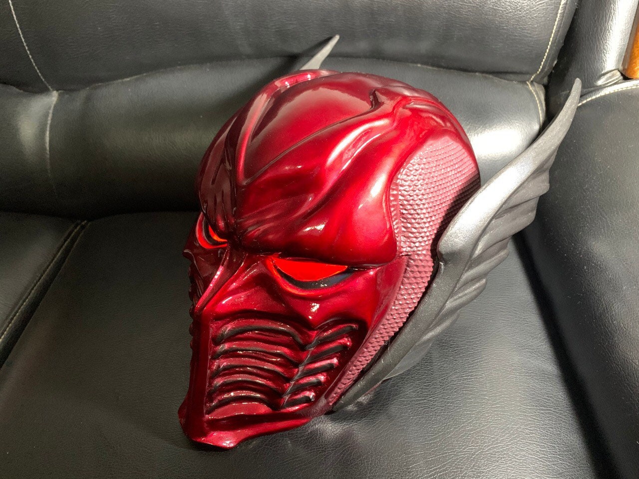 Red Death Helmet HQ Resin - Etsy