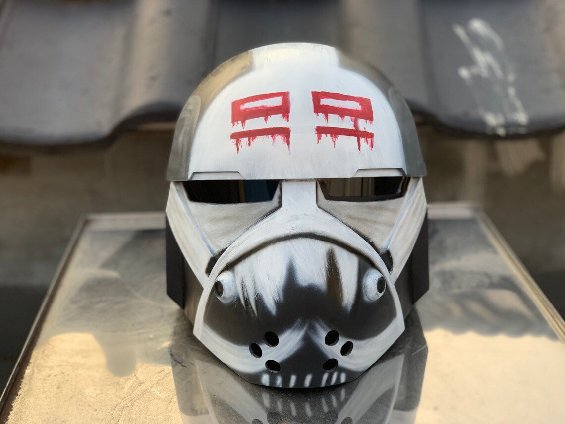 BAD BATCH Wrecker Starwars HQ Resin Helmet | Etsy