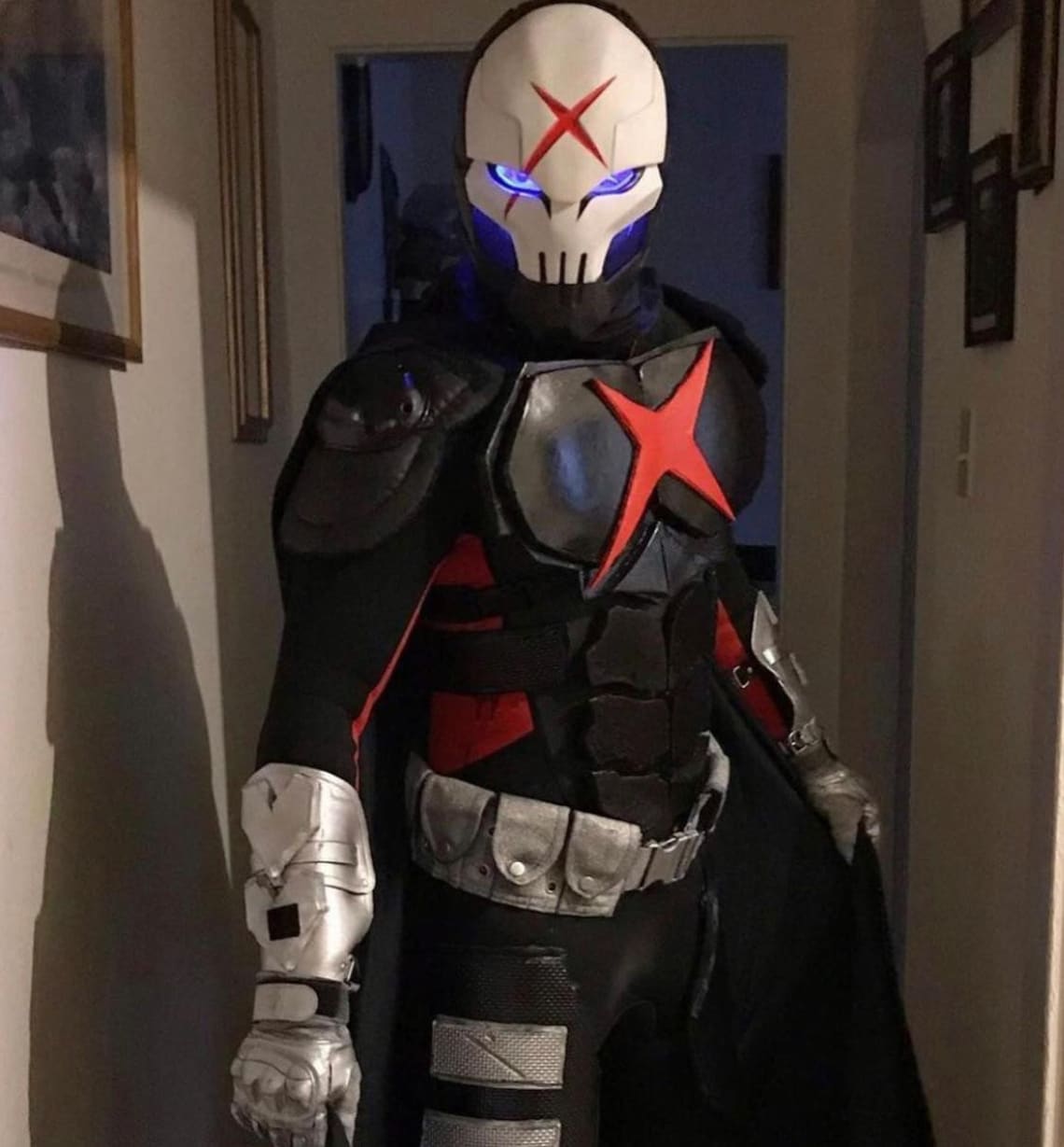 Red X Helmet HQ Resin | Etsy