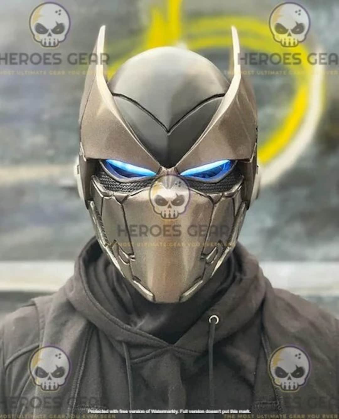 Batwing Luke Fox Helmet - Etsy