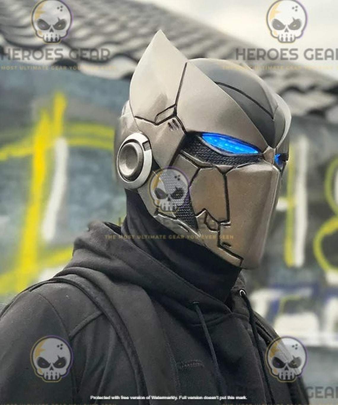 Batwing Luke Fox Helmet - Etsy