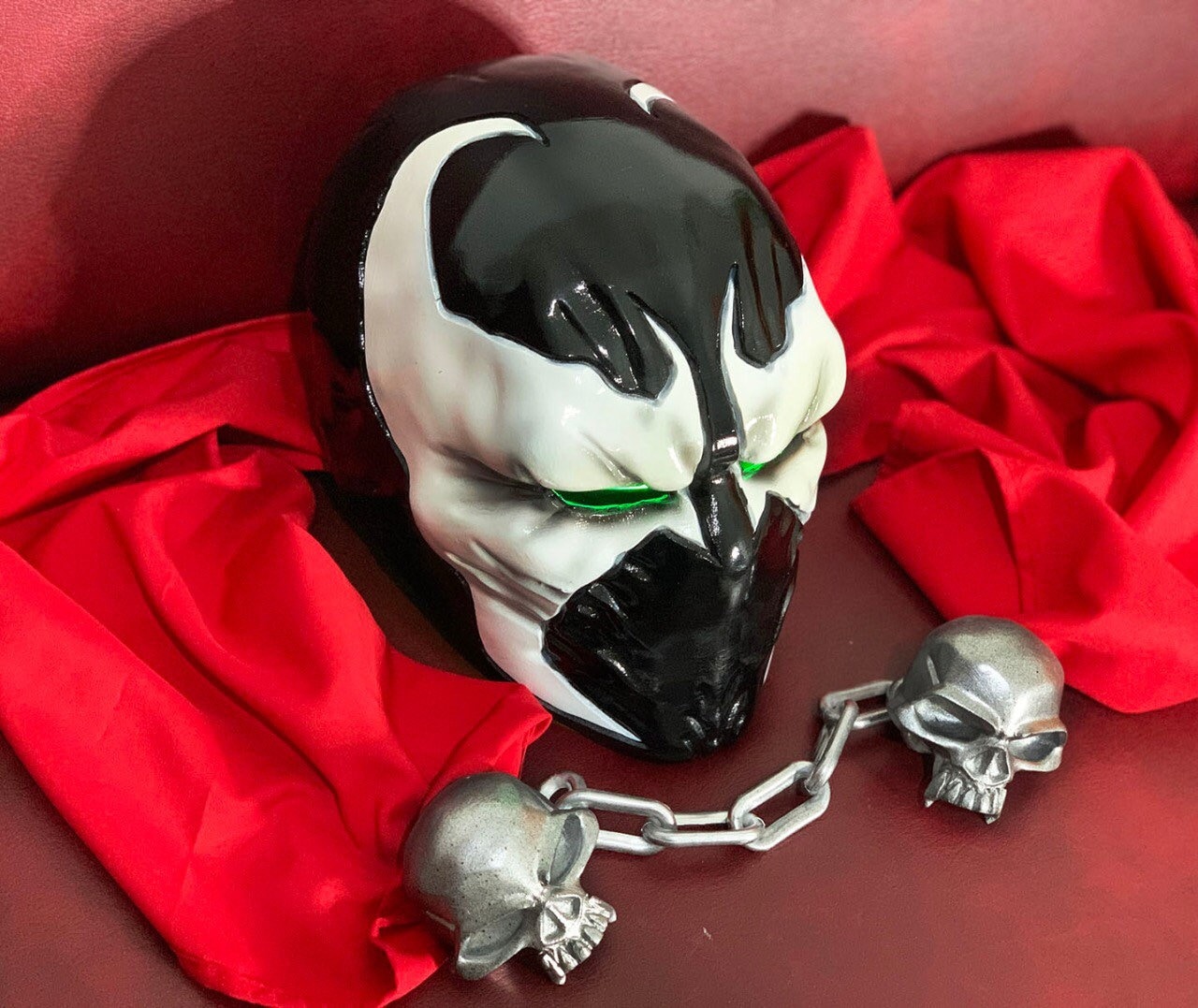 Spawn Mask Helmet HQ Resin - Etsy Australia