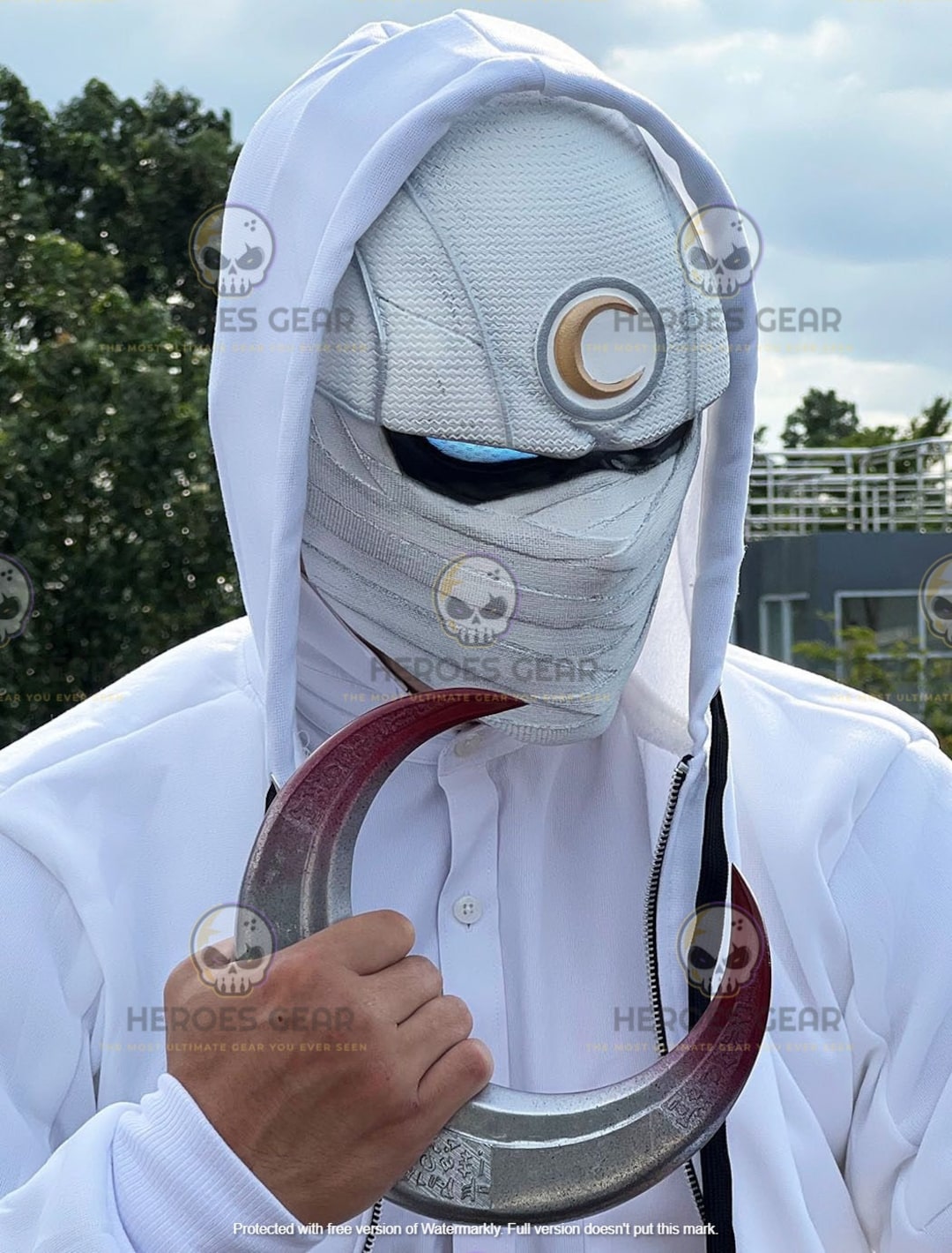 Moon Knight 2022 Mask and Weapon Include for Cosplay - Etsy