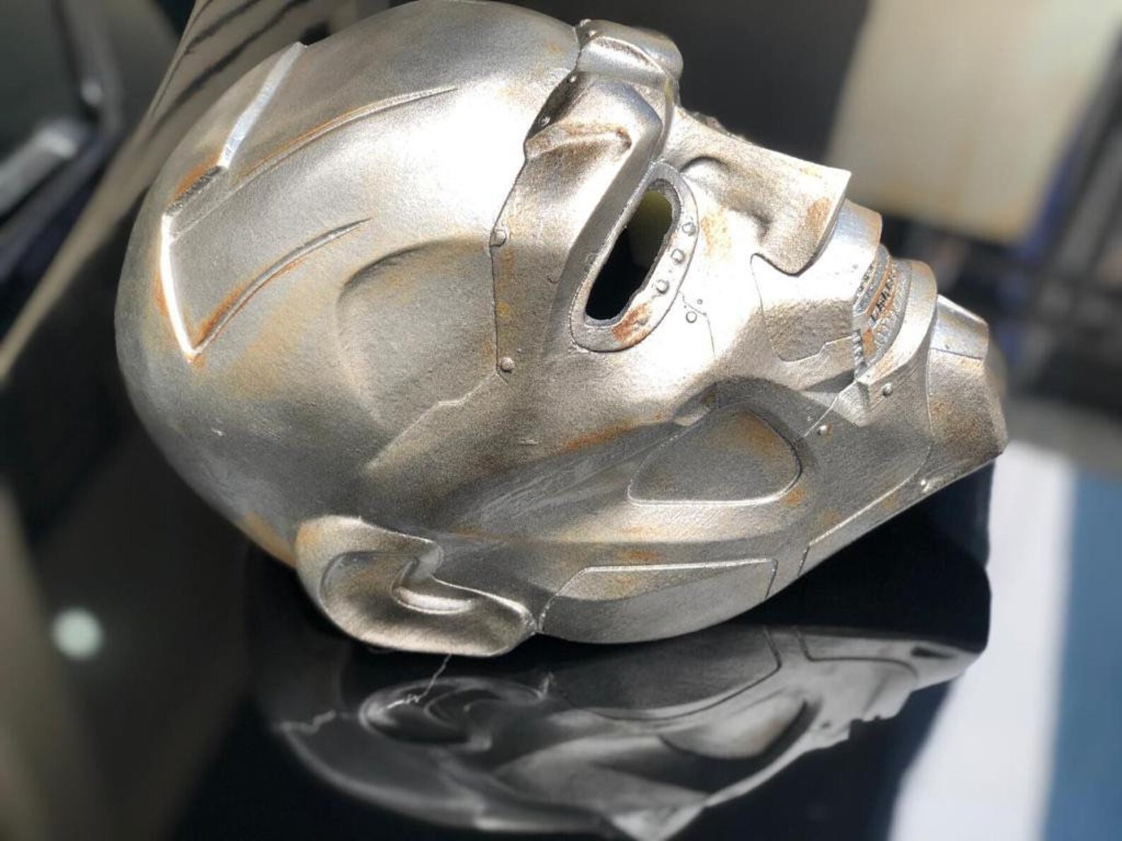 Doctor Doom Helmet Special Rustic Effect HQ Resin - Etsy