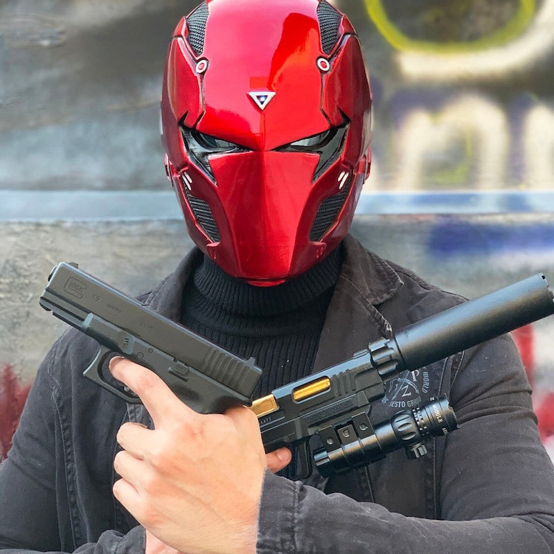 Red Hood Costume Dc - Etsy