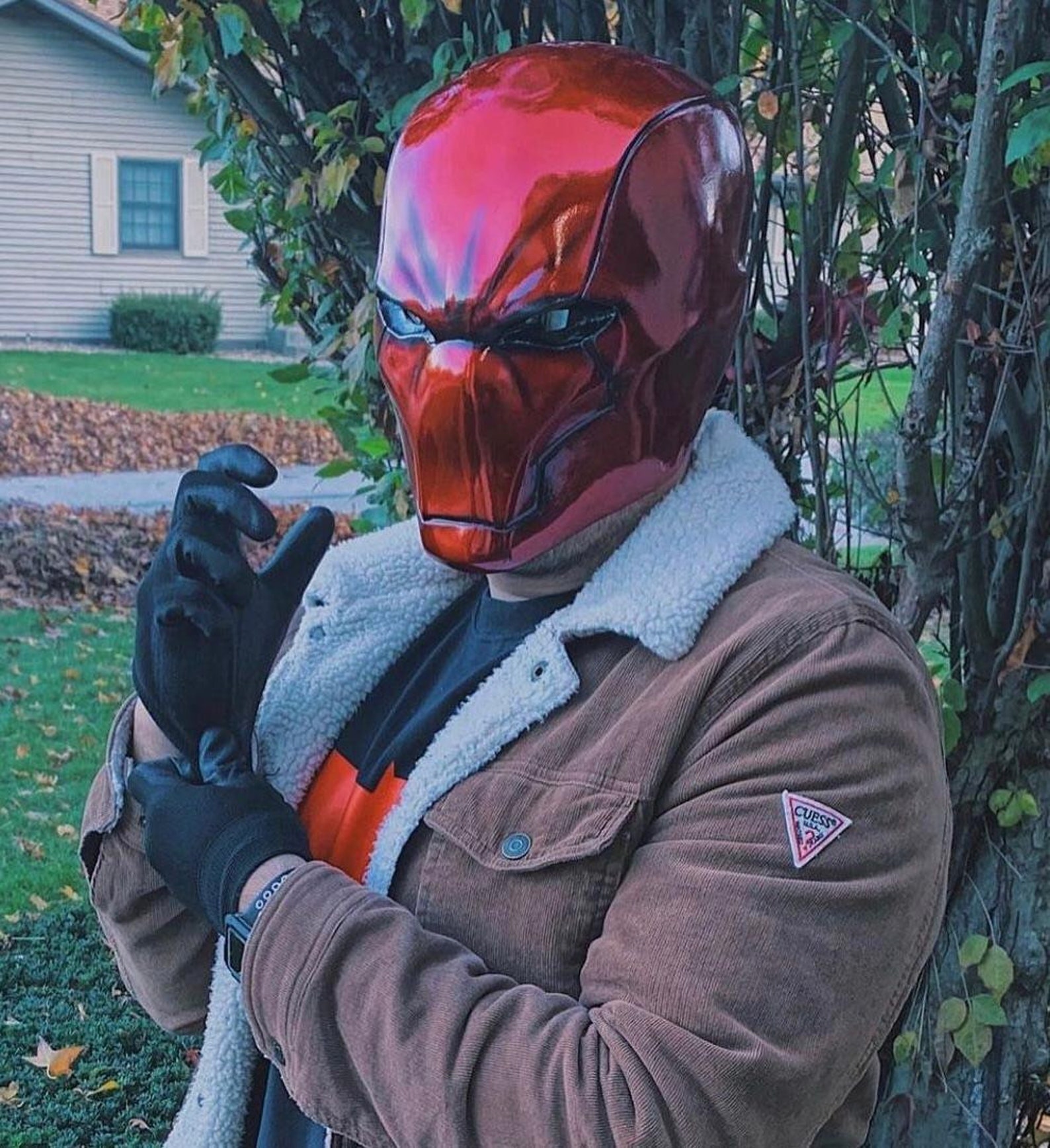 Red Hood Rebirth Helmet - Etsy