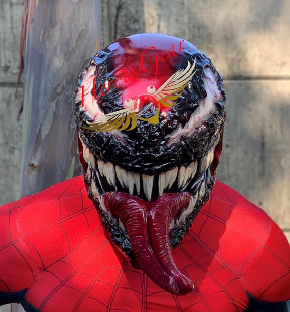 Carnage Spiderman Face Paint
