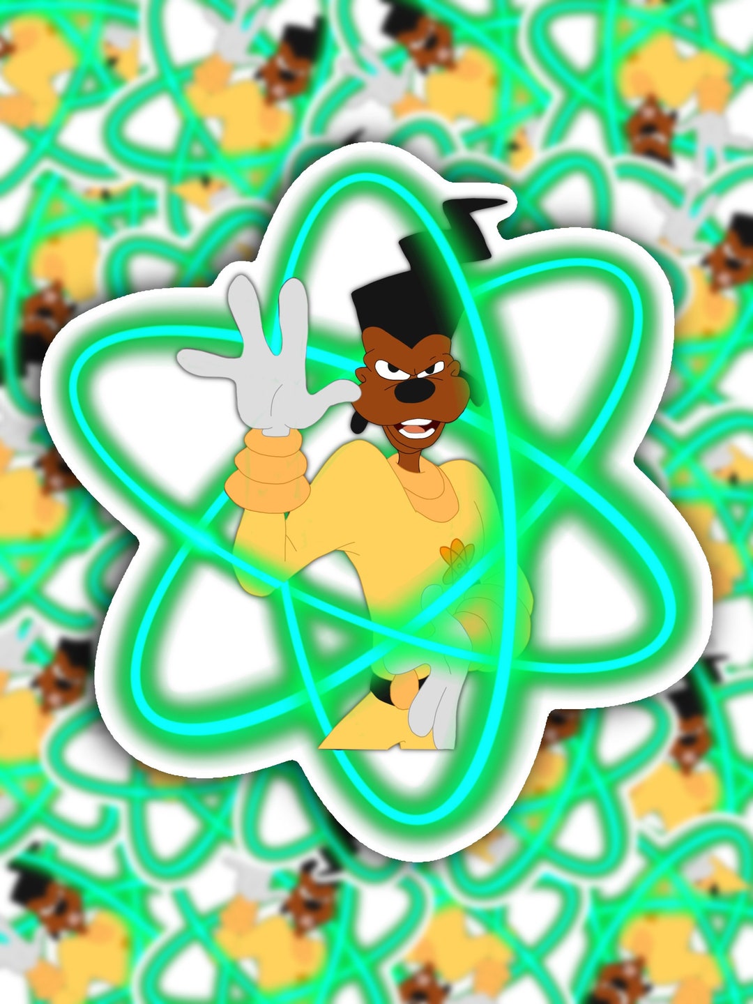 Power Line A Goofy Movie Vinyl Disney Sticker Illustrated Disney Quotes ...