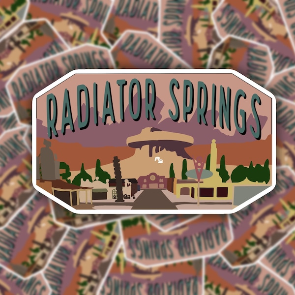 Radiator Springs - Etsy