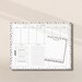 Cow Print Matching Weekly Planner Notepad Set | Weekly Planner ...