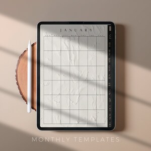 Digital Planner Goodnotes, Undated Digital Planner, Yearly Planner ...