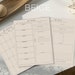 Neutral Daily, Weekly, and Monthly Notepad Planners - Etsy
