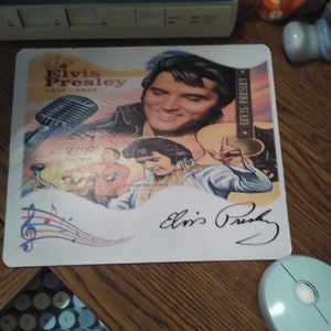 Elvis through the Years Computer Mouse Pad - Etsy