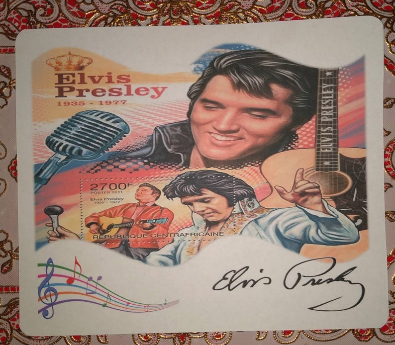 Elvis through the Years Computer Mouse Pad - Etsy