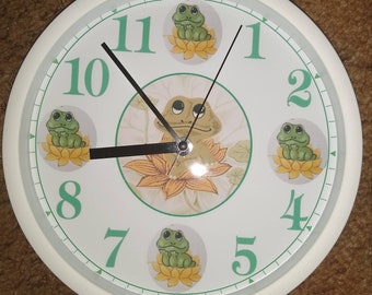 Frog Clock | Etsy