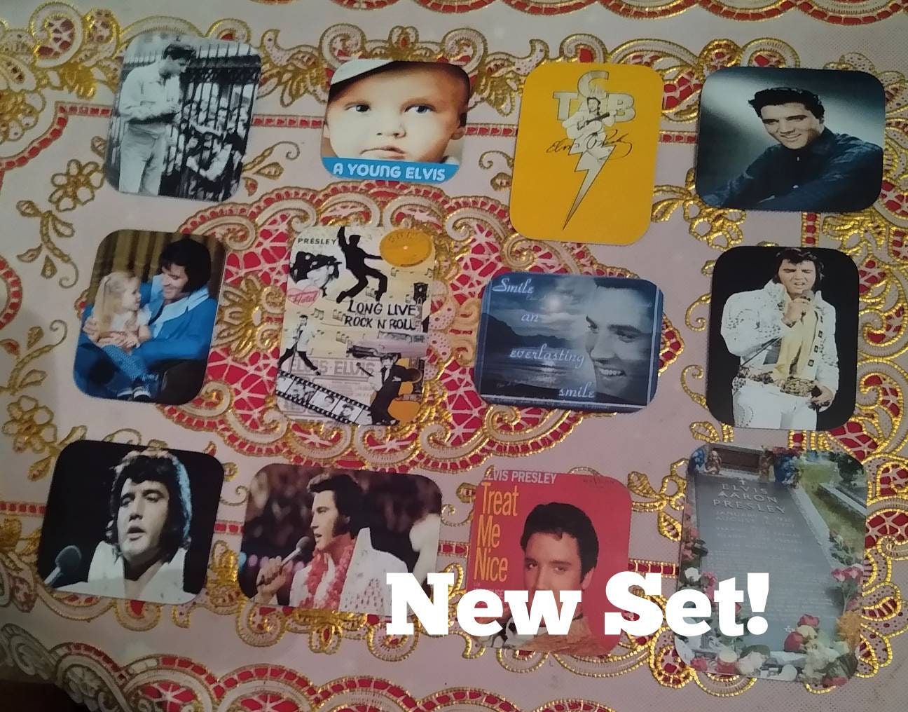New Set Collection of Elvis Magnets Various Sizes Set - Etsy