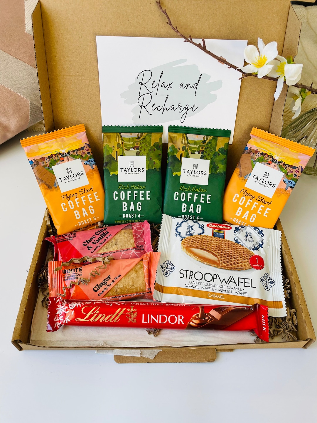 Coffee Gift Box - Coffee Lovers Gift - Personalised Letterbox Gift ...