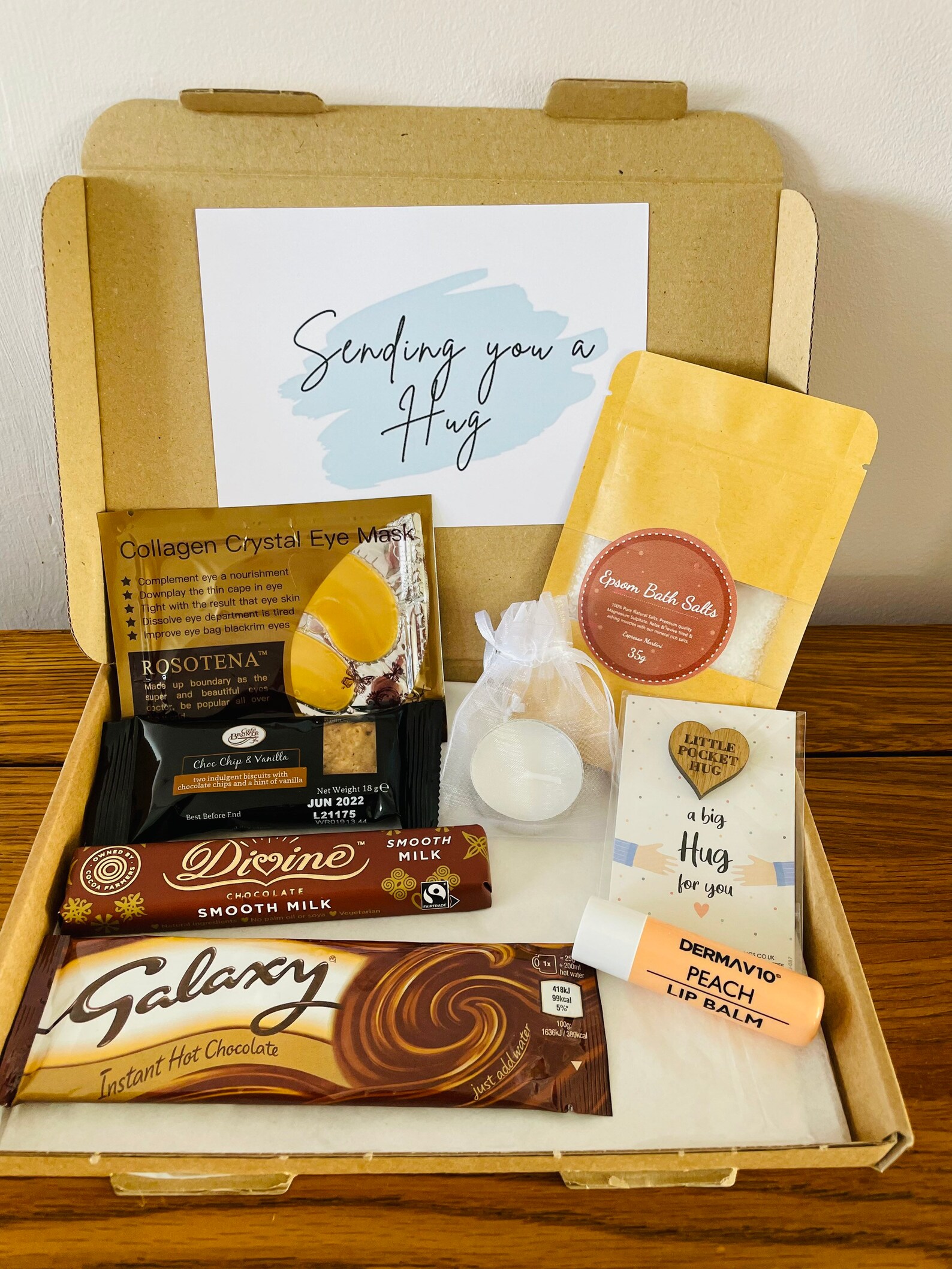 Hug in a Box / Self Care / Virtual Hug / Letterbox Gift / - Etsy